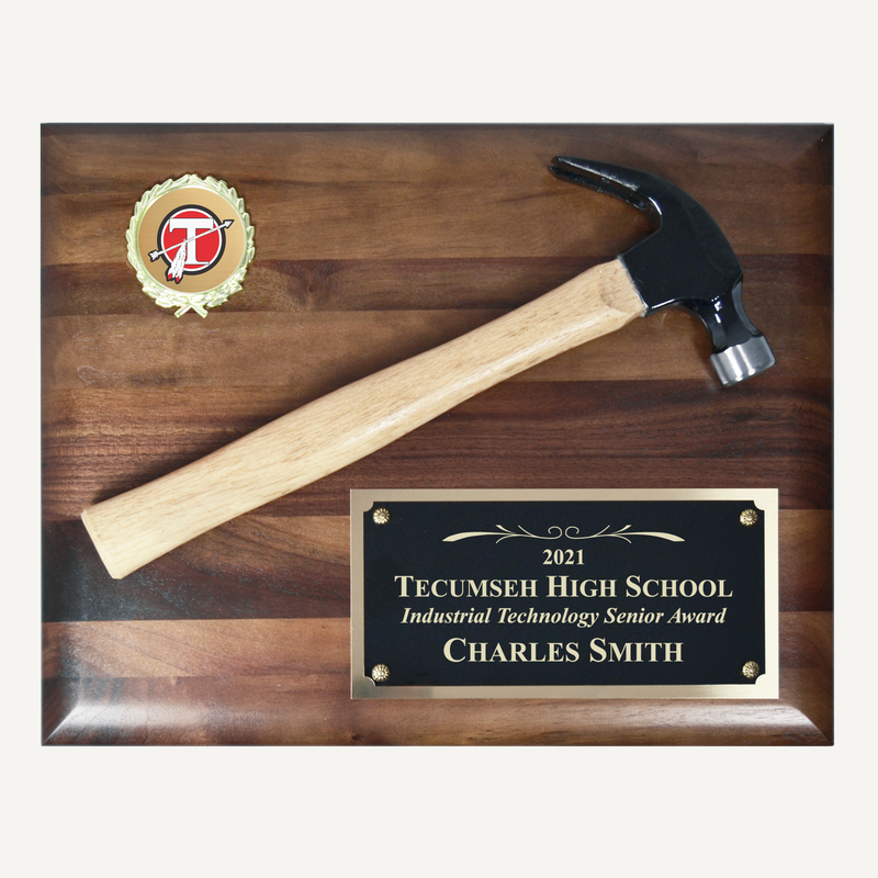 Ceremonial Hammer Plaques - Engraving, Awards & Gifts