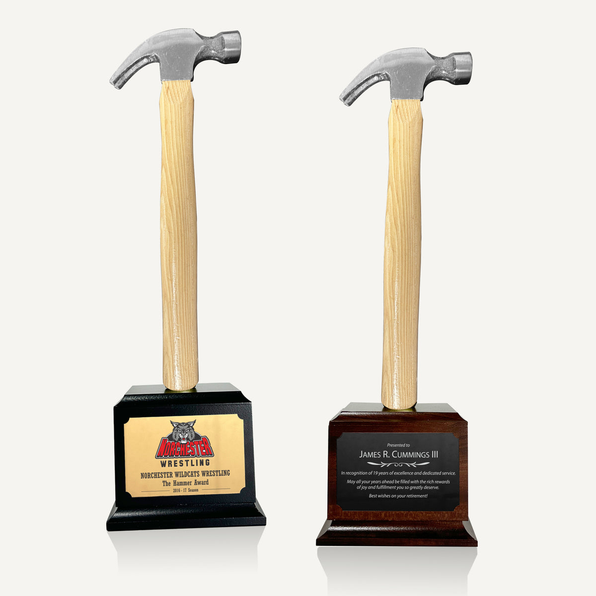 Unplated Hammers - Engraving, Awards & Gifts